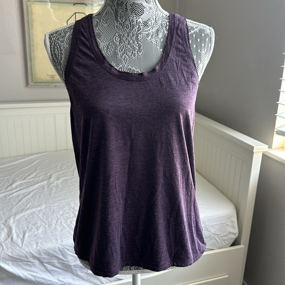 lululemon athletica | Tops | Lululemon Open Back Cinched Tank Top Scoop ...